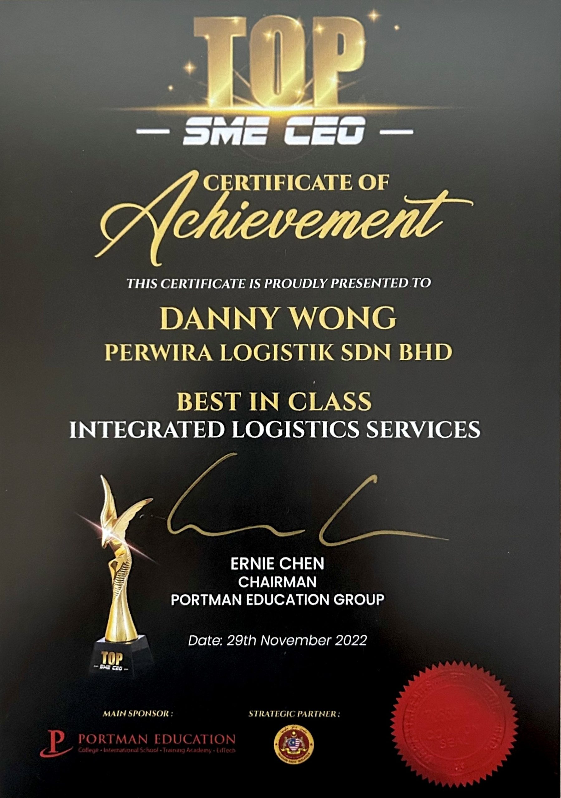 TOP SME CEO Awards 2022 – VH GROUP – Worldwide Partners For Total ...